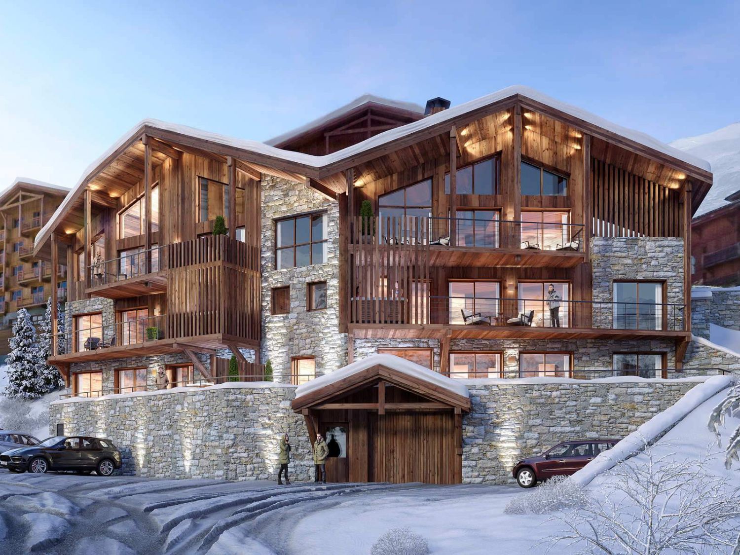 Chalet 2000 in Les Trois Vallées